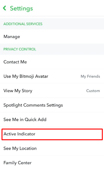 How to Turn on Last Seen or Active Status on Snapchat