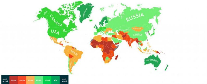 Here are the countries most likely to survive climate change